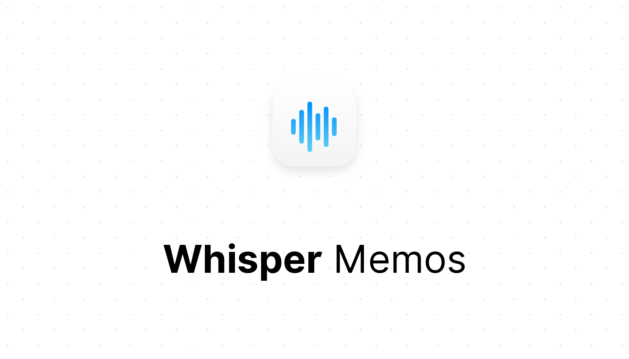 Whisper Memos Whisper Memos